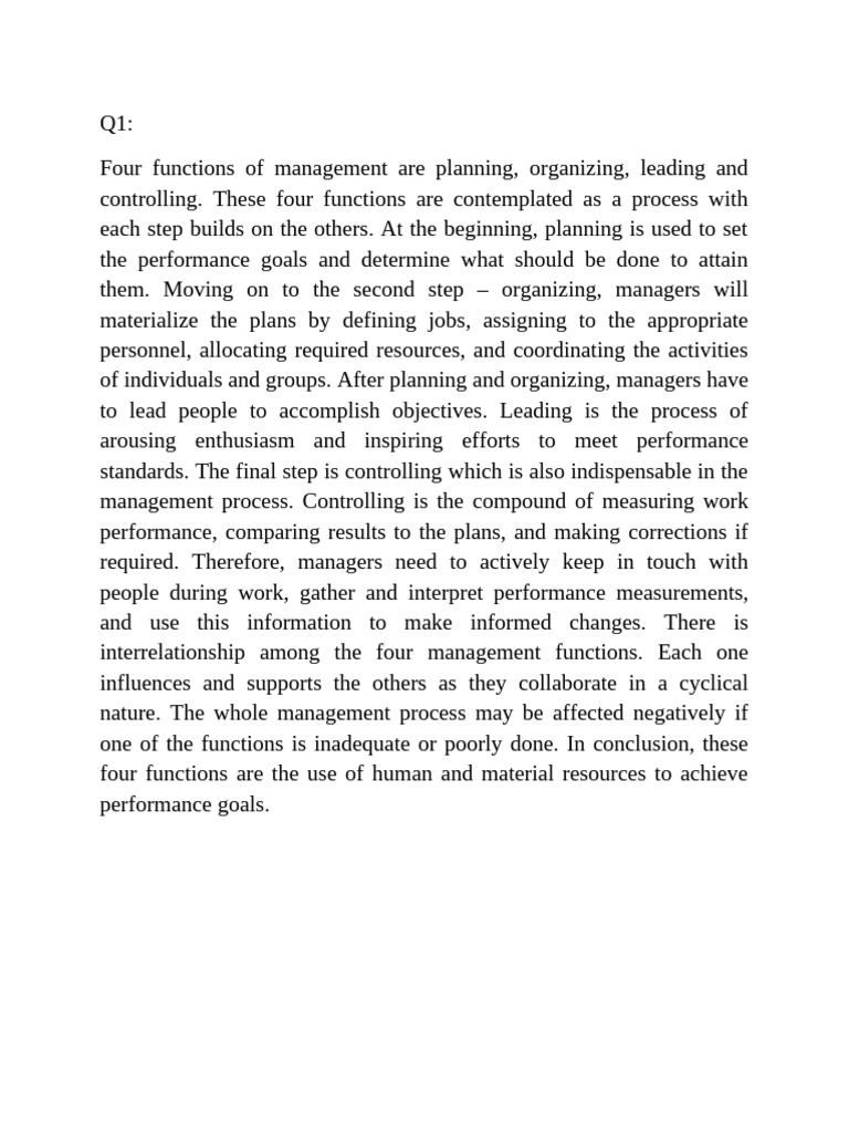 Final Management For Checking Plagiarism | PDF | Swot Analysis | Leadership