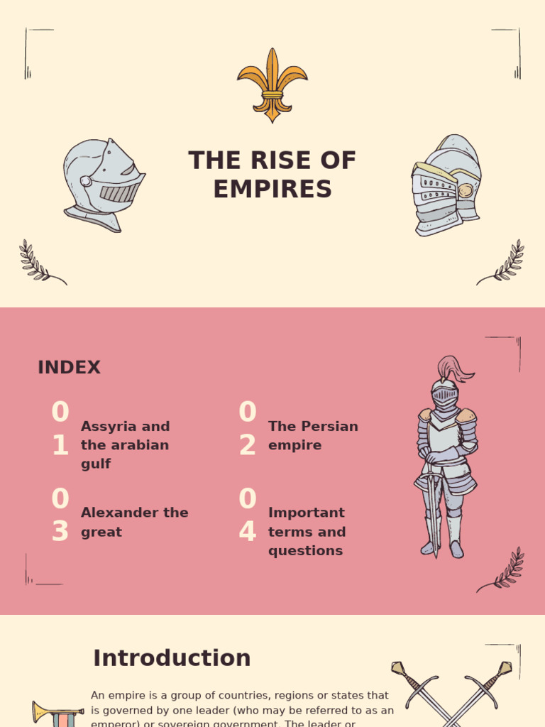 The Rise of Empires | PDF | Achaemenid Empire | Alexander The Great