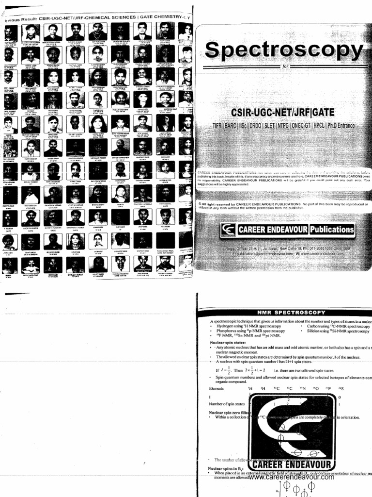 NMR MB Spectroscopy 2 Career Endeavour | PDF