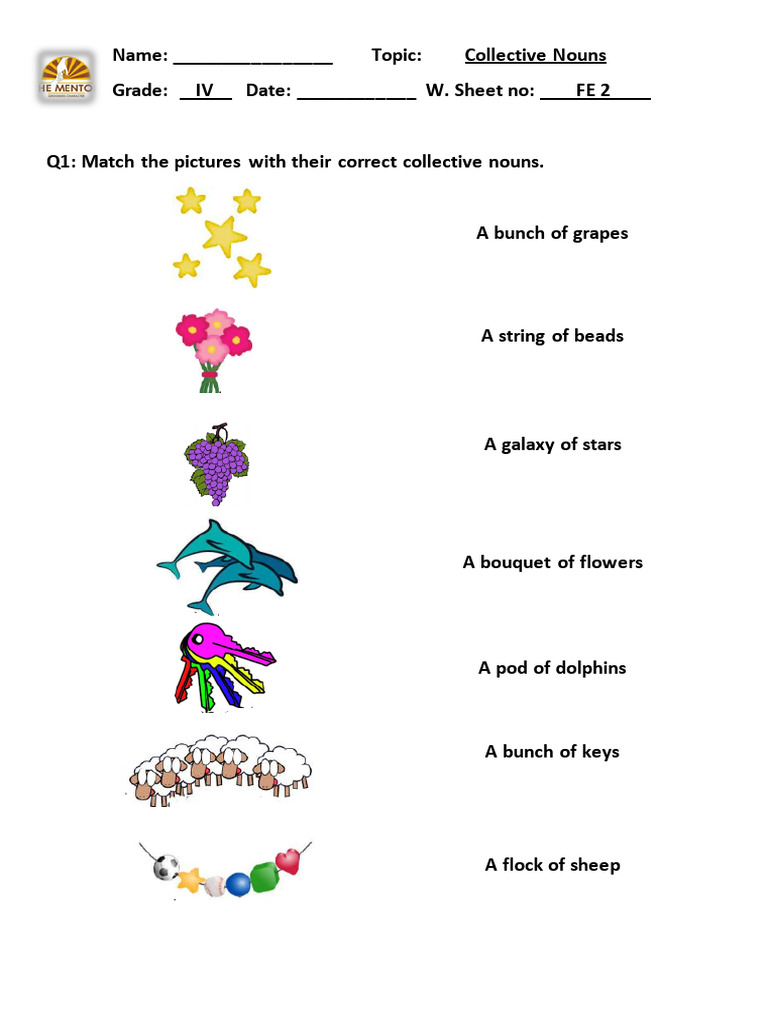 G4 Collective Nouns by Mariam | PDF