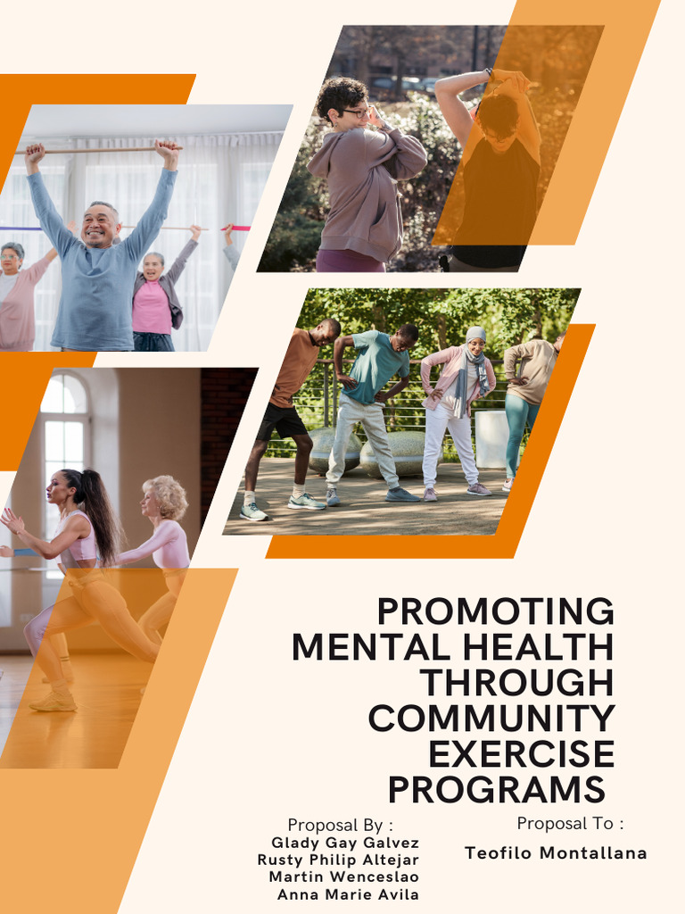 Community Exercise for Mental Health | PDF | Mental Health | Physical ...