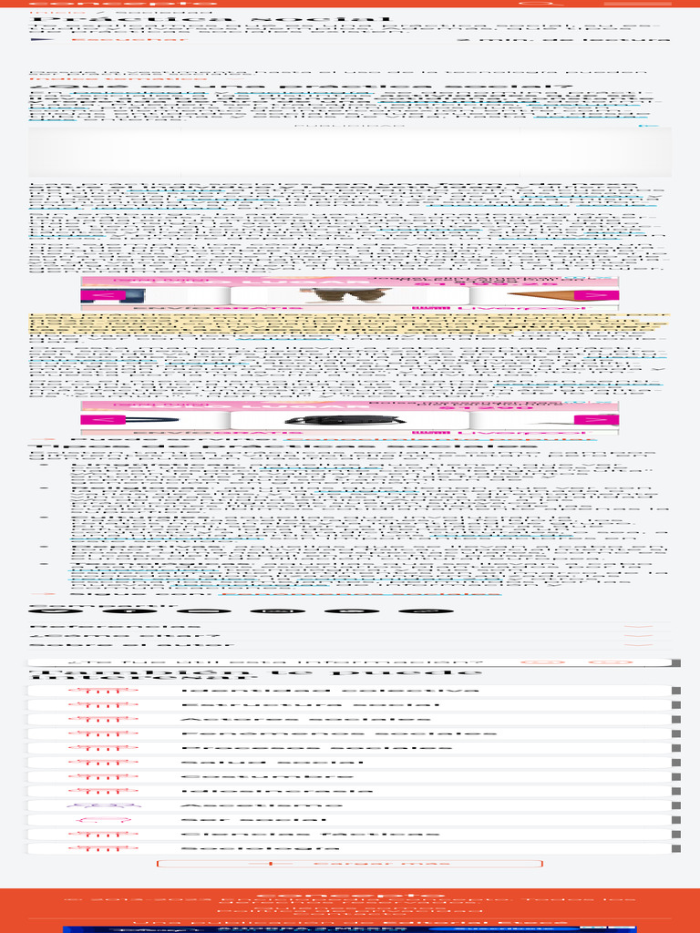Práctica Social - Qué Es, Concepto, Tipos y Ejemplos | PDF ...