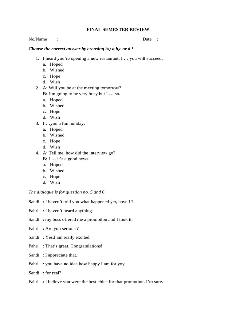 Final Semester Review Questions and Answers | PDF | Garlic | Foods