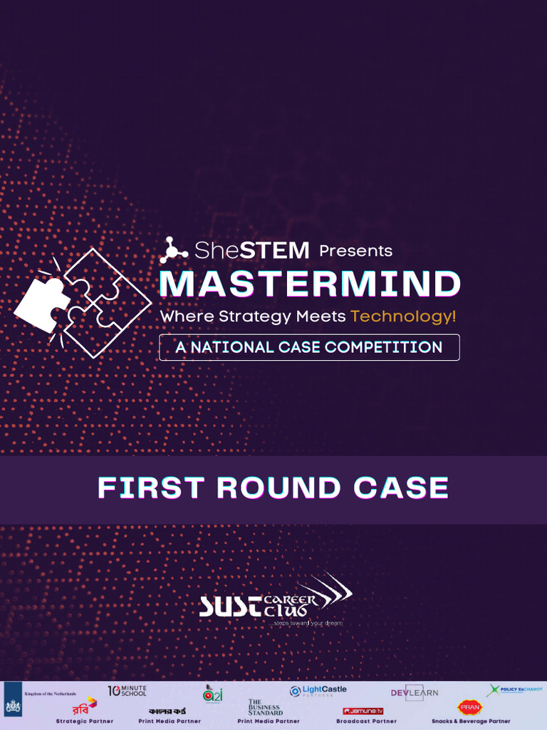 Round 1 Case and Instructions MASTERMIND 2.0 | PDF | Innovation | 4 G