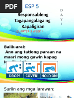 ESP 5 PPT Q3 W5 Day 1-5 - Nakapagpapakita NG Magagandang Halimbawa NG Pagiging Responsableng ...