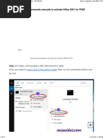 Activar Office 2021 LTSC CMD Guía | PDF