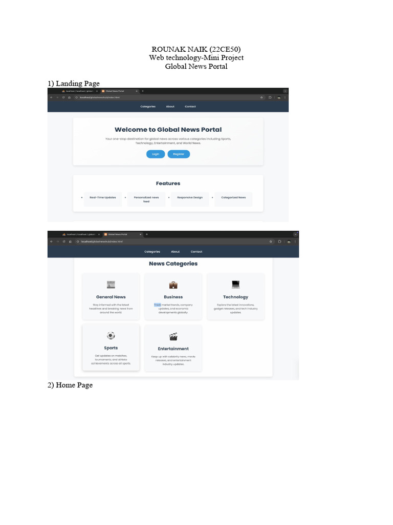 Rounak Webtech Updated | PDF | World Wide Web | Internet & Web