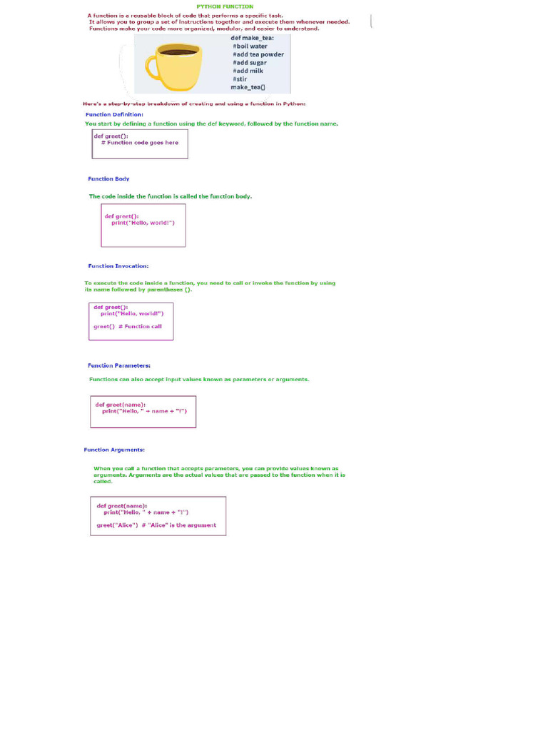 FUNCTIONS | PDF