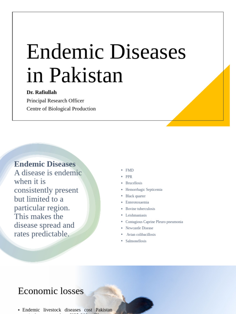 Endemic Diseases in Animals 3 | PDF | Infection | Microbiology