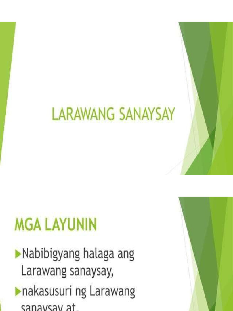 Larawang Sanaysay | PDF