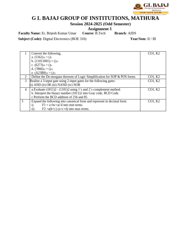 DE Week Assignment 1 | PDF DE Week Assignment 1 | PDF