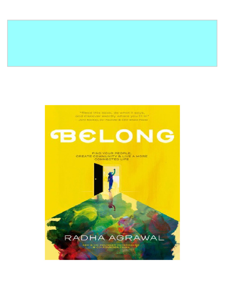 Buy ebook Belong: Find Your People, Create Community, and Live a More ...
