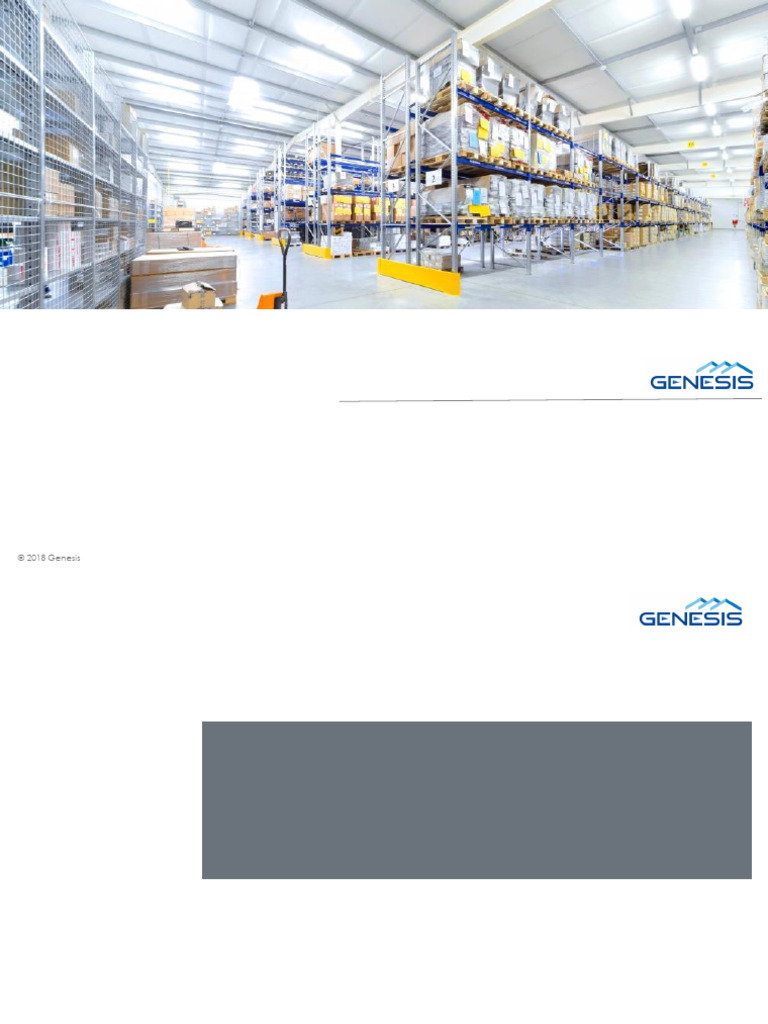GENESIS Company Profile Portfolio Overview Jan 2018 Rev | PDF ...