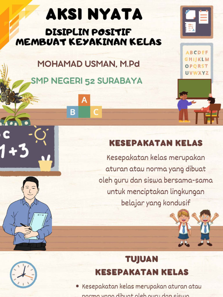 Aksi Nyata Disiplin Positif M.usman | PDF