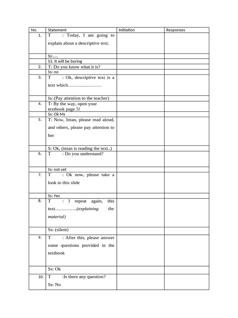 The Analysis Result (Semantics of Analysis) | PDF | Teachers | Cognition