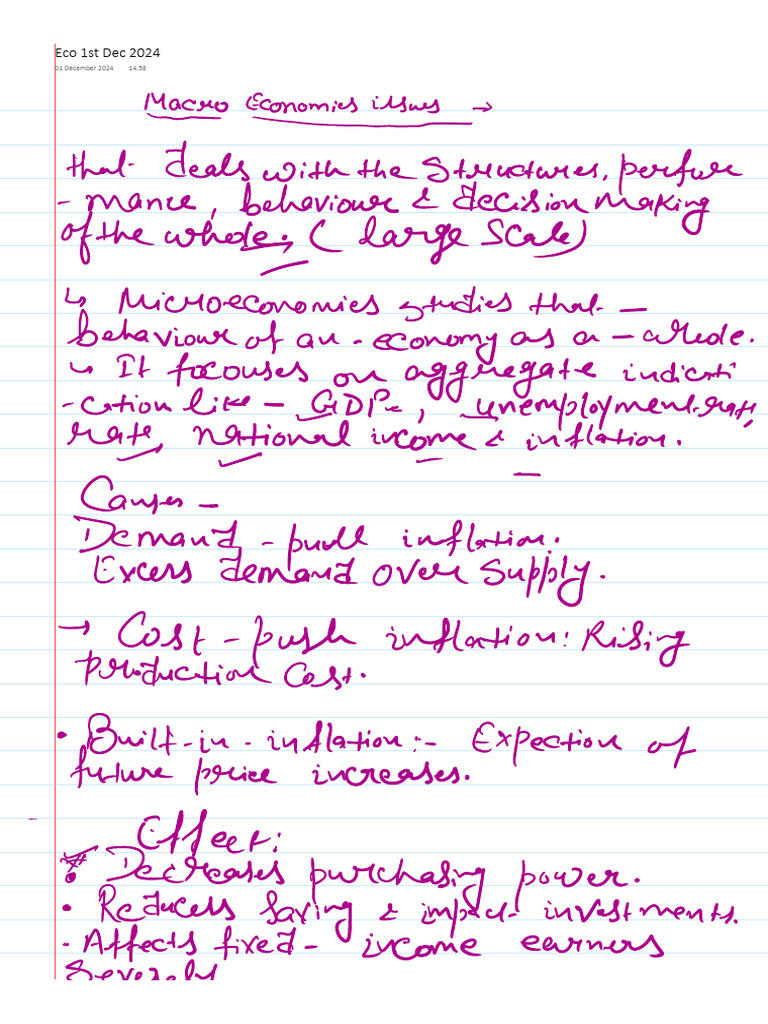 Eco 1st Dec 2024 | PDF