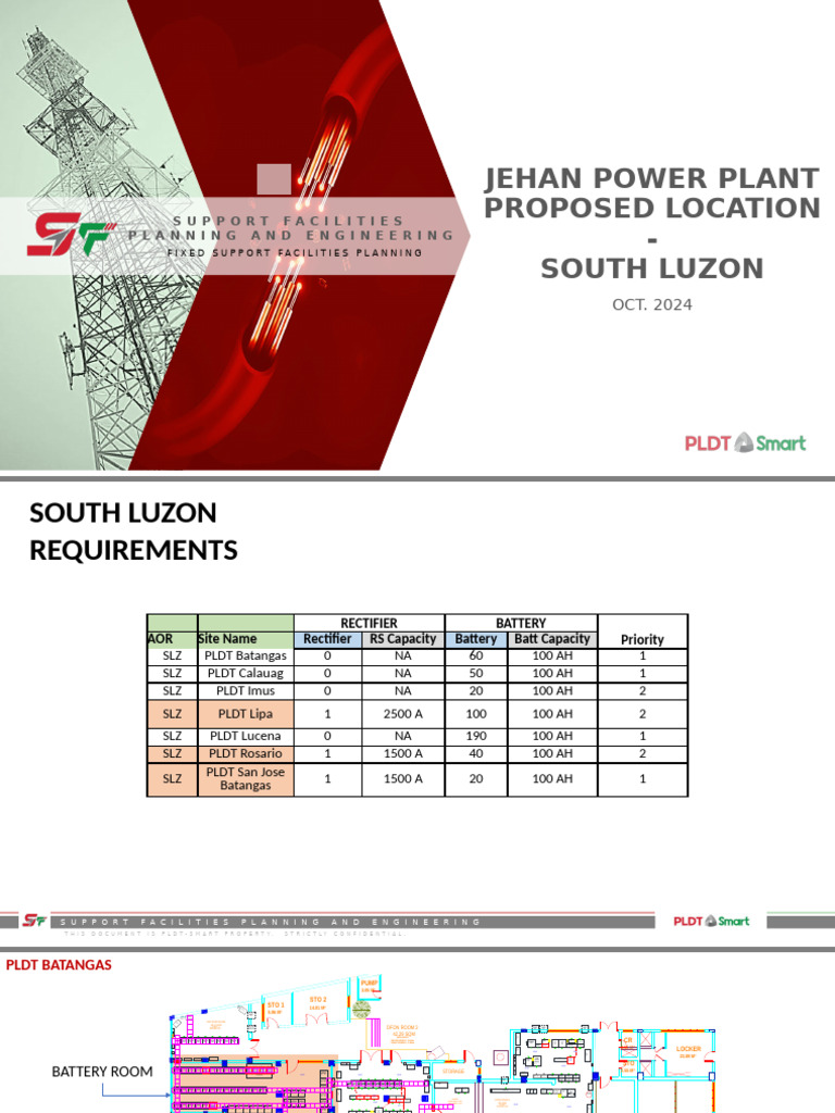 SF - JEHAN Power Plant Floor Layouts 10172024 (SL and Vis) | PDF