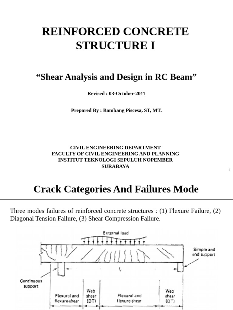 8. Shear Analysis and Design in RC Beam | PDF | Fracture | Bending