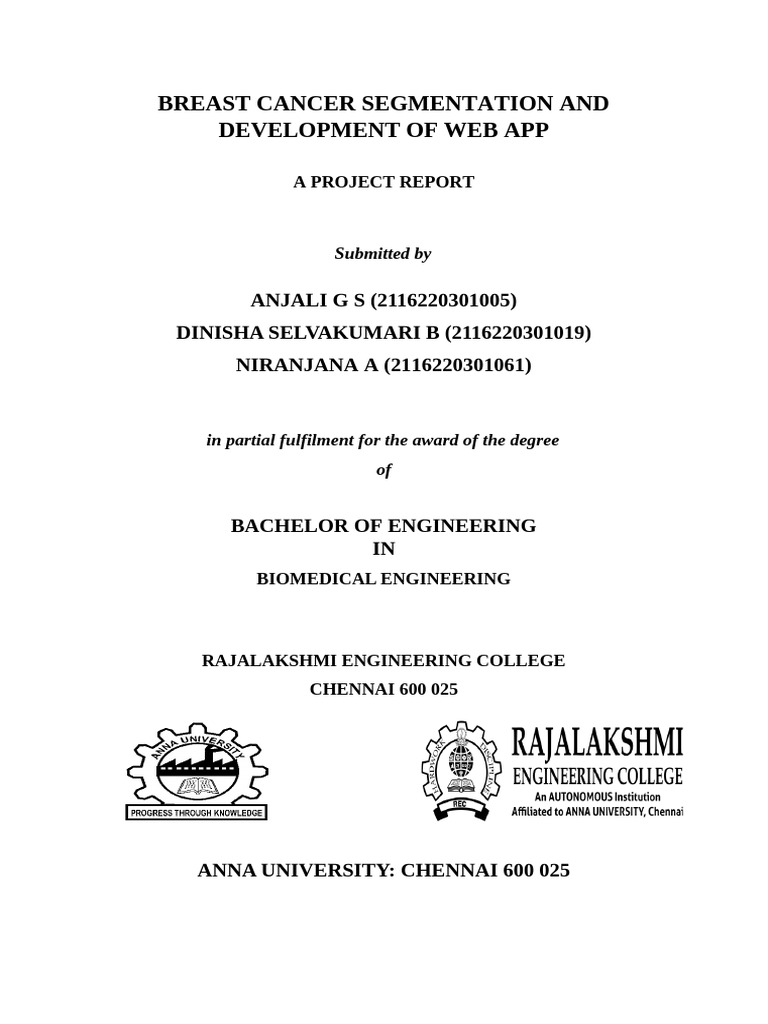 ML Project First Page | PDF