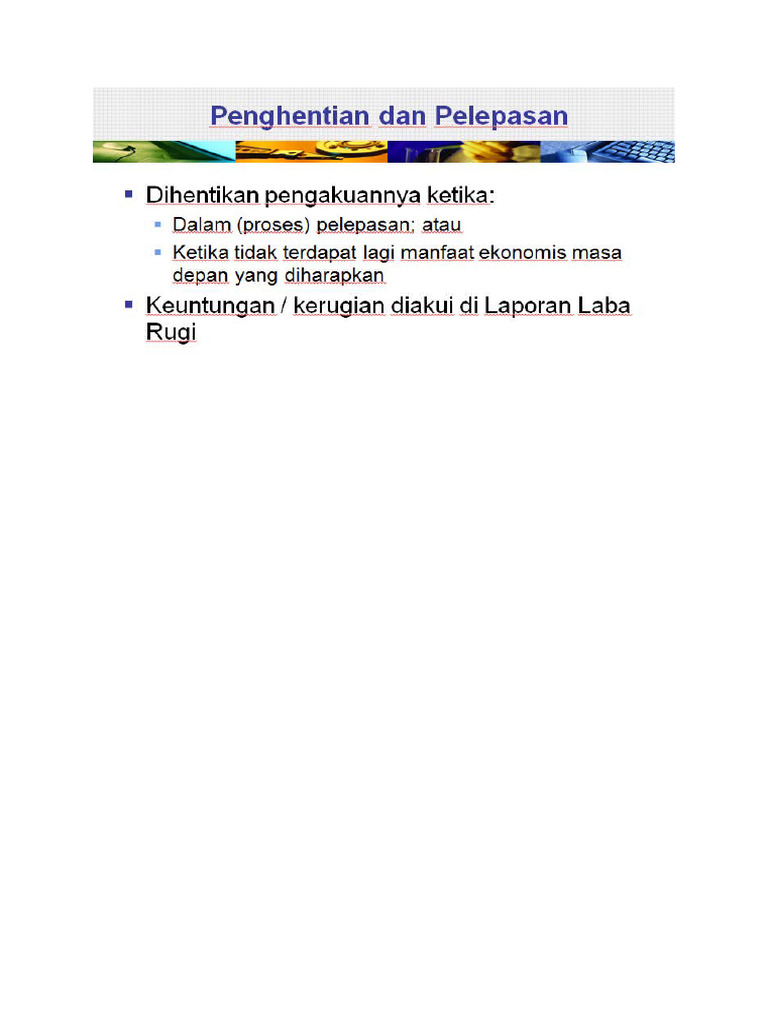 Aset Tak Berwujud Pelepasan | PDF