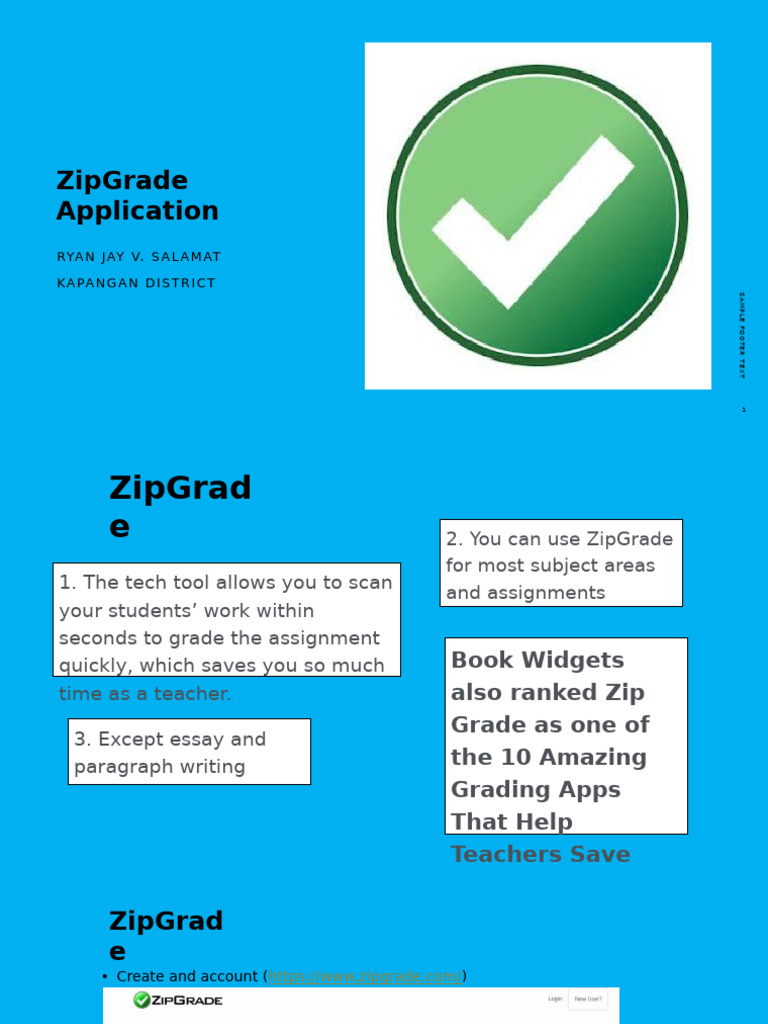 ZipGrade Application | PDF