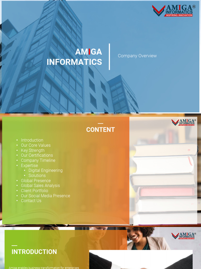 Amiga Informatics - Global PPT Jan 2024 | PDF | Cloud Computing | Mobile App