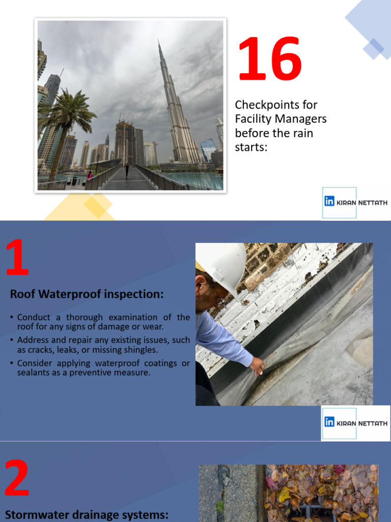 FMers Checklist For Rain Emergency Preparedness 1709878806 | PDF ...