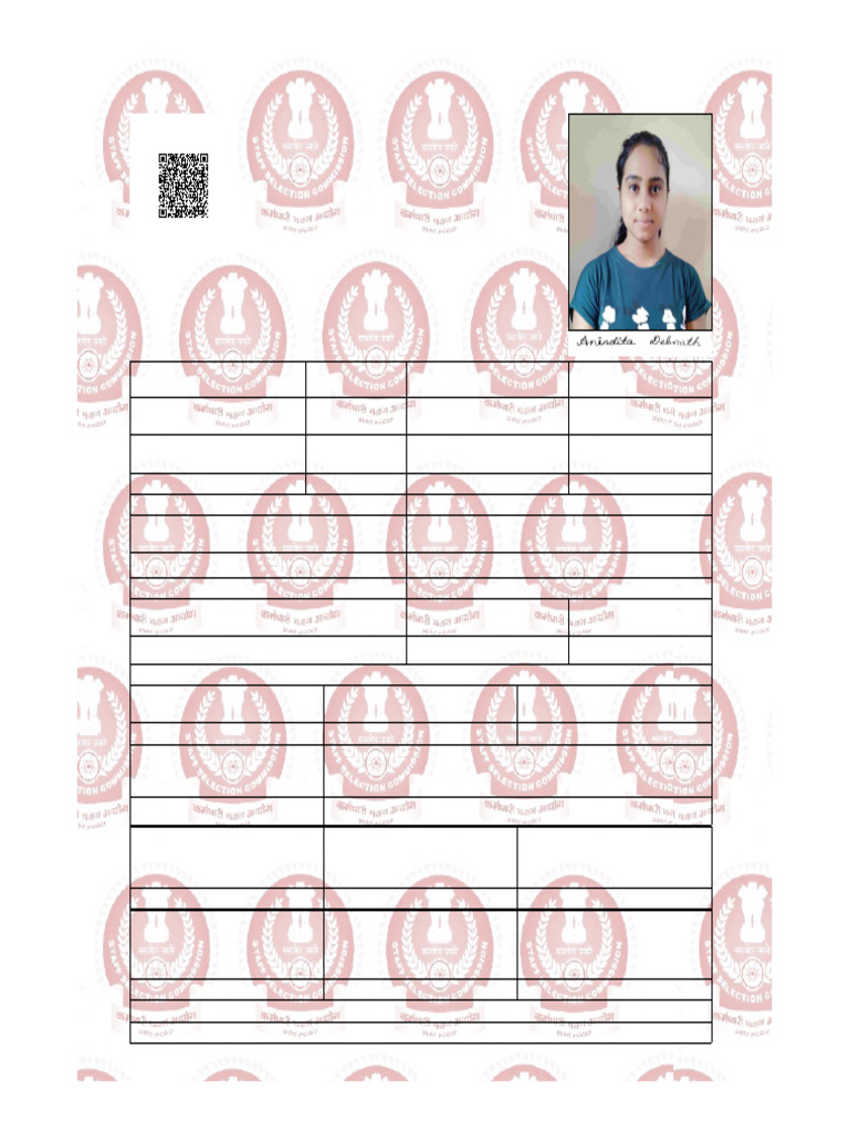 Applicationform Draft Print for All | PDF