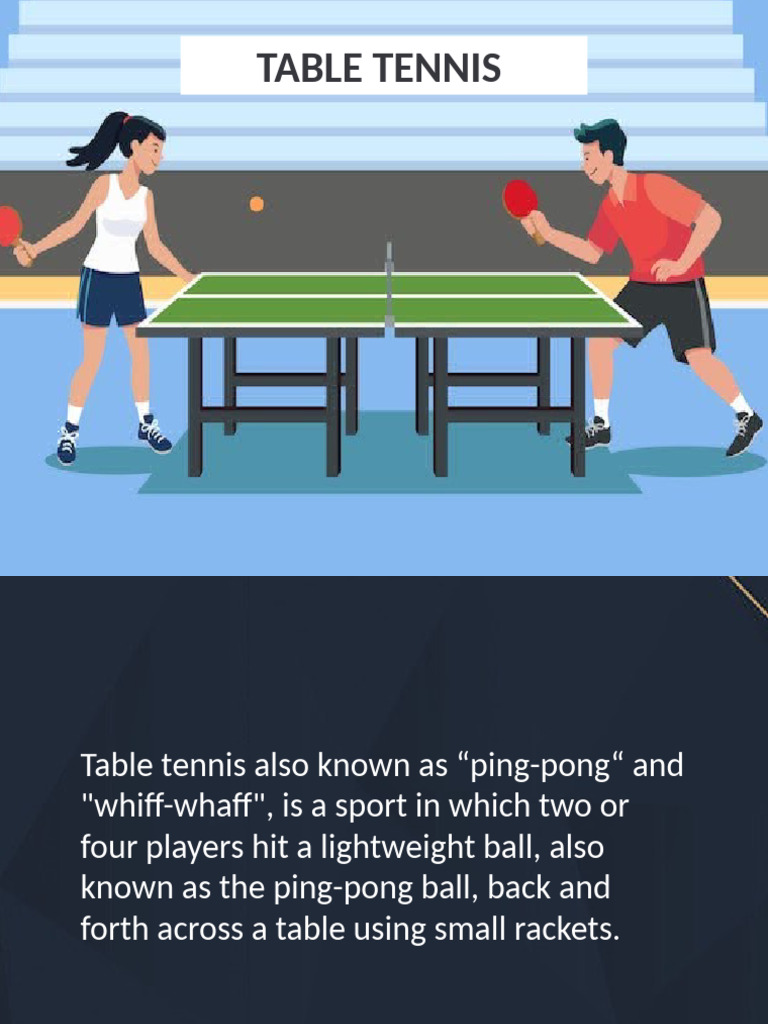 PE Table Tennis | PDF | Table Tennis | Sports