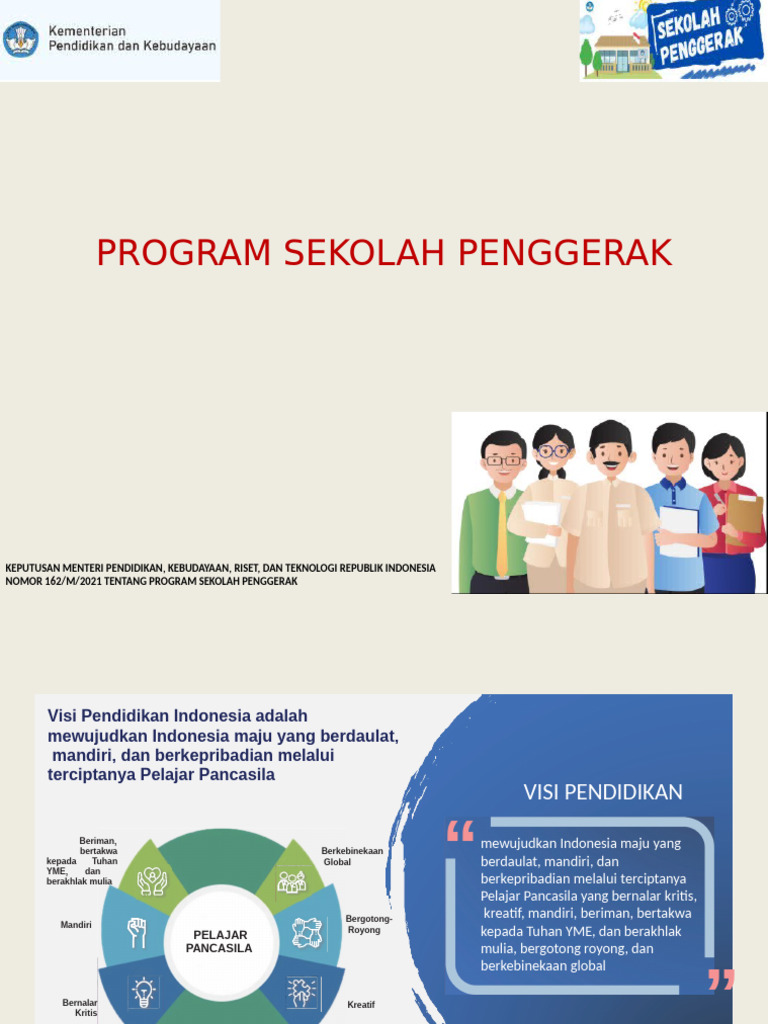 1. Program-Sekolah-Penggerak_.BARU | PDF