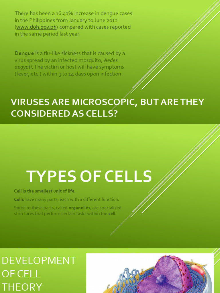 The Cell Theory and Cell Types | PDF | Cell (Biology) | Bacteria