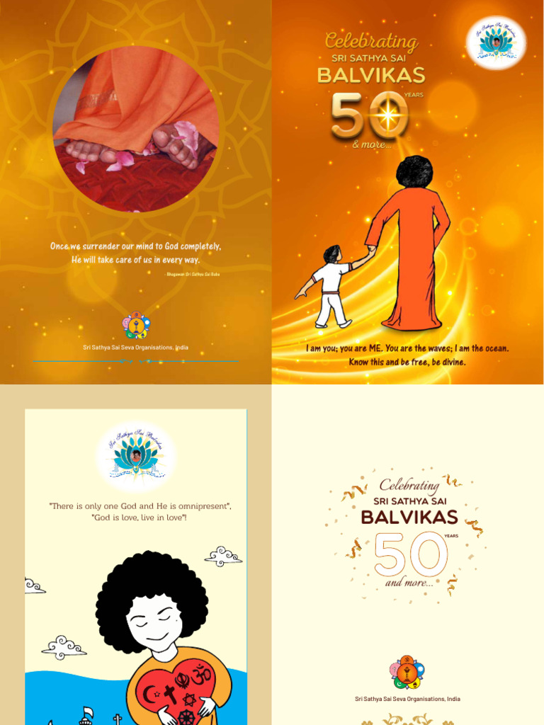 Balvikas Booklet | PDF | Sathya Sai Baba | Guru