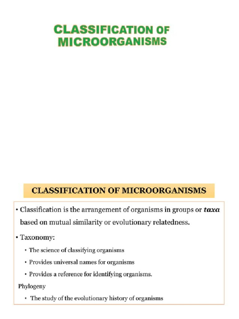 Classification and 8 KIngdom System of Classification | PDF