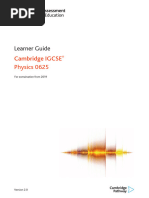 IGCSE Physics Study Notes Overview | PDF