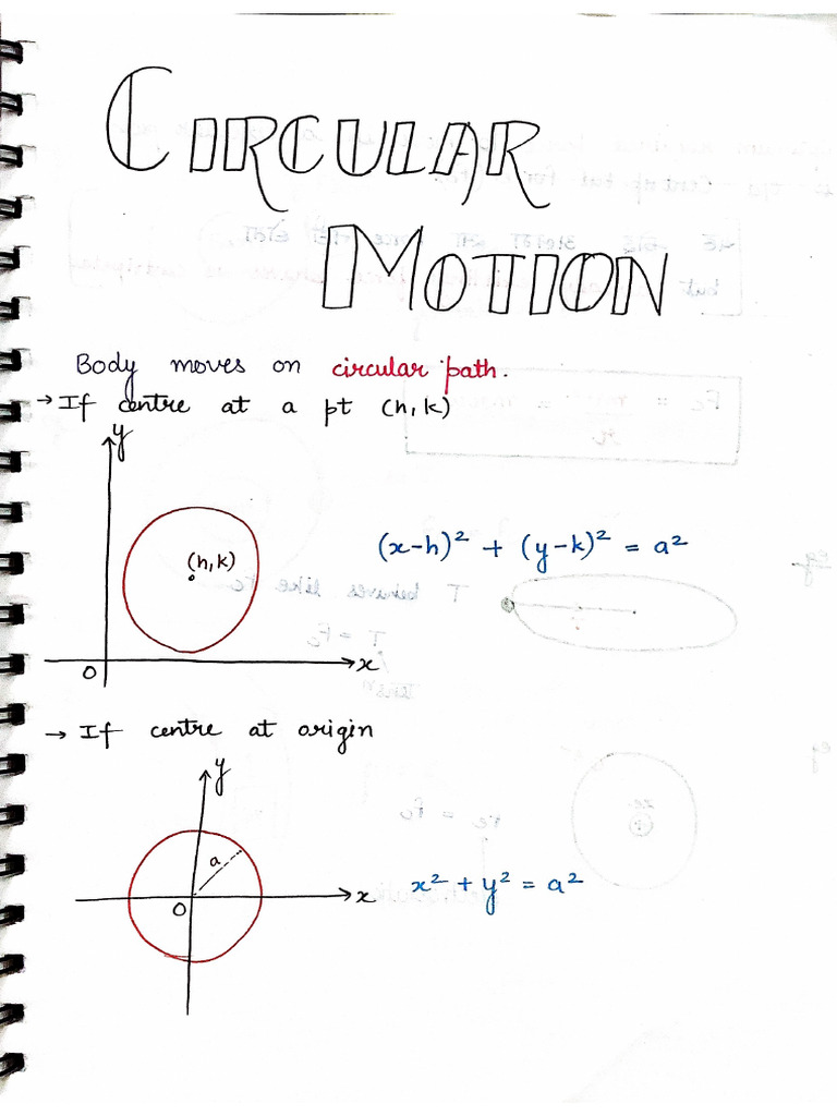 Circular Motion | PDF