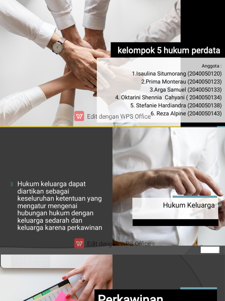 Kelompok 5 HK - Perdata, Hukum Keluarga | PDF