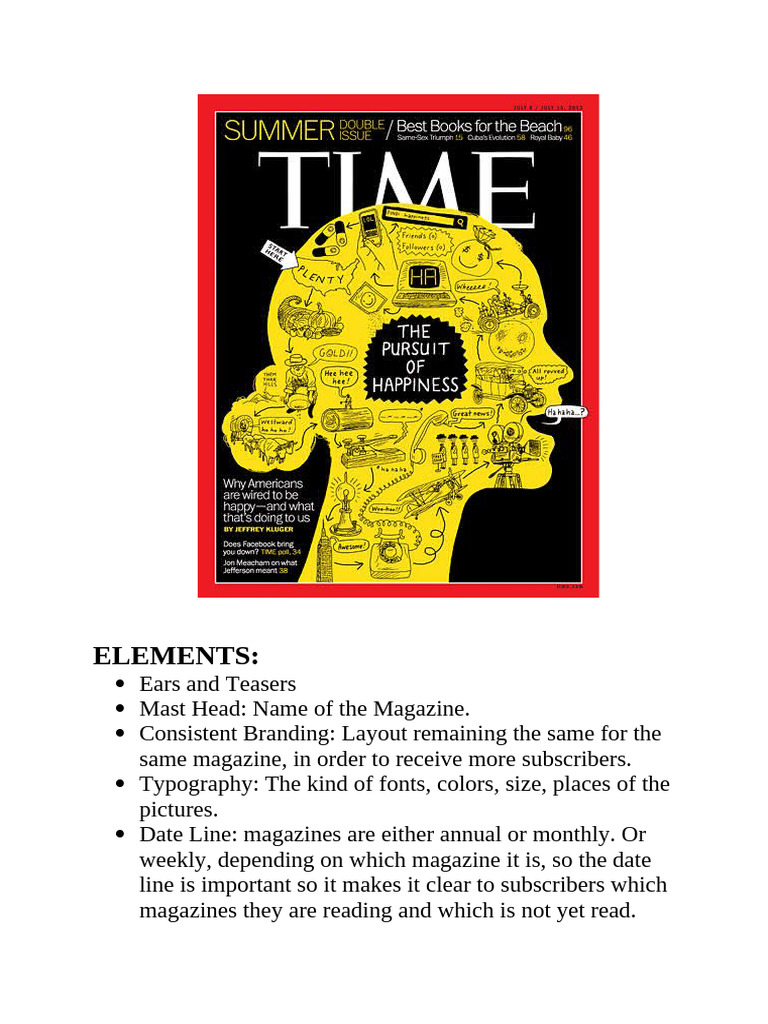 Key Elements of Magazine Design | PDF