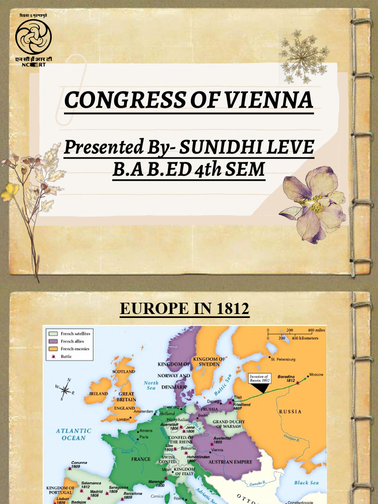 Congress of Vienna | PDF | Kingdom Of Prussia | Political Science