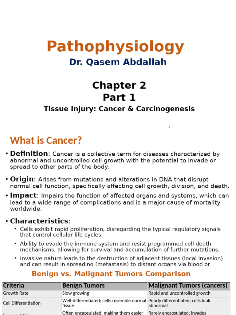 Understanding Cancer: Types and Staging | PDF | Metastasis | Carcinogenesis