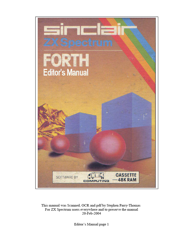 SpectrumForth(EditorUserManual) | PDF | Cursor (User Interface ... SpectrumForth(EditorUserManual) | PDF | Cursor (User Interface ...