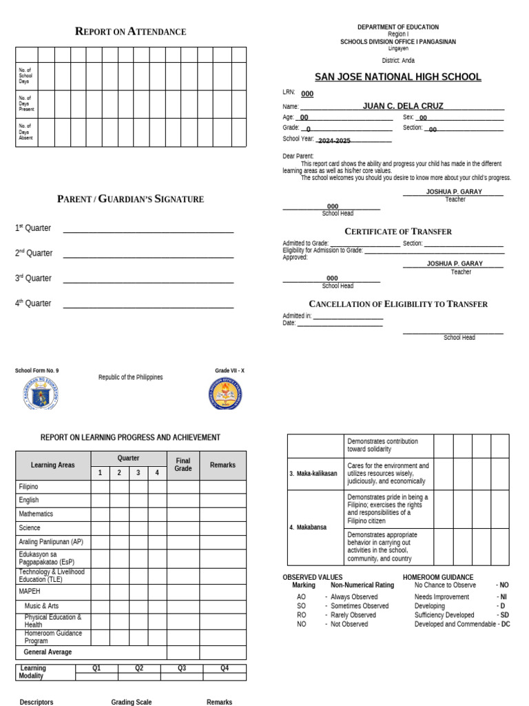 SF - CARD EMPTY | PDF