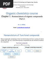 IUPAC Functional Group Priority List | PDF