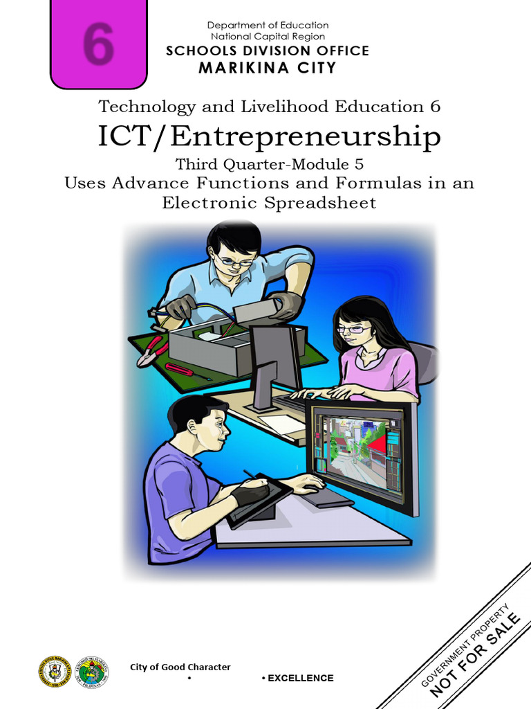 TLE6_ICT_Q3_Mod5_Uses-Advance-Functions-and-Formulas-in-an-Electronic ...