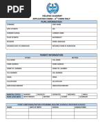 Afeel School Registration Form | PDF | International Law | Government
