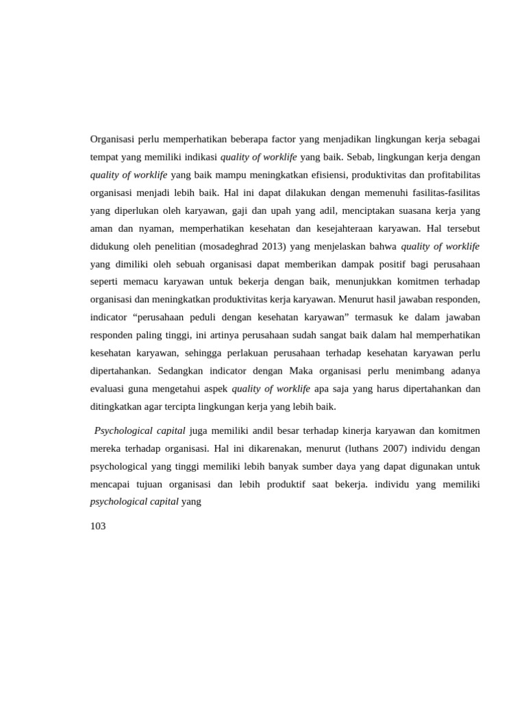 Organisasi Perlu Memperhatikan Beberapa Factor Yang Menjadikan Lingkungan Kerja Sebagai Tempat ...