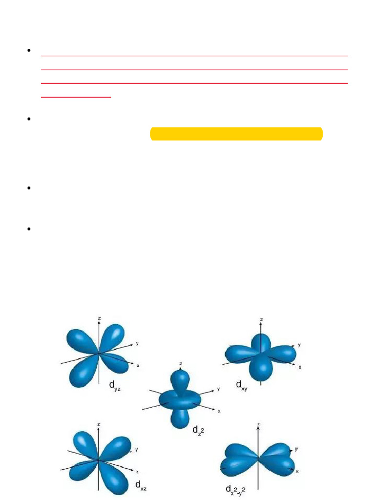 Crystal Field Theory and Band Theory | PDF | Coordination Complex ...
