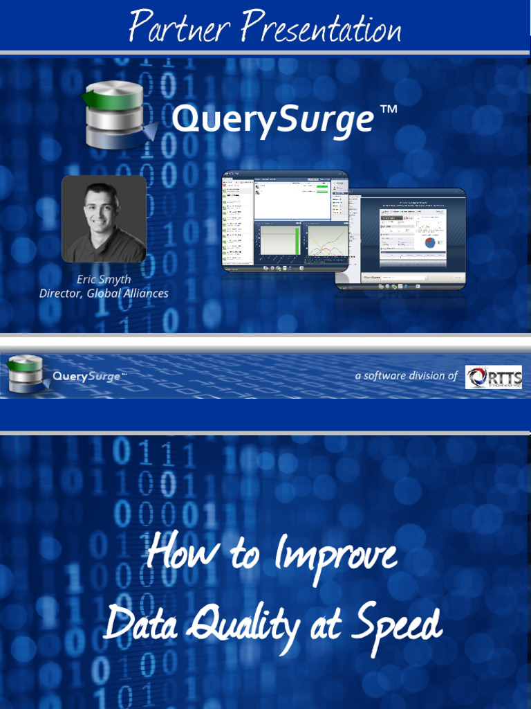 QuerySurge Presentation For Partner Prospects Only (Not For Customers ...