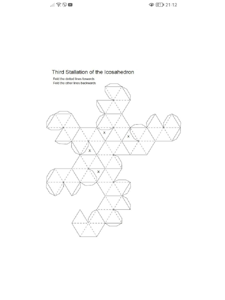 Icosaedru Diy | PDF