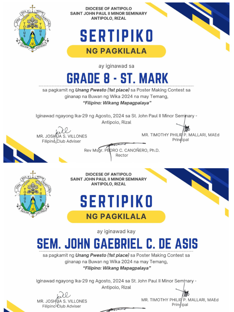 Poster Cert | PDF