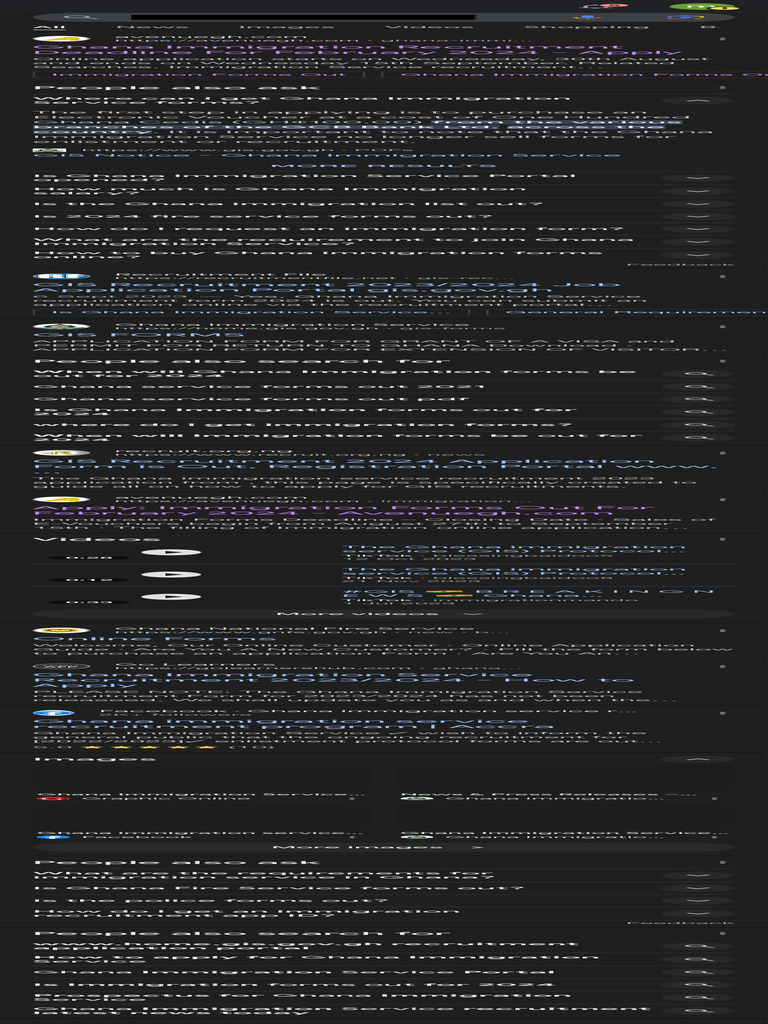 Ghana Service Forms Out - Google Search | PDF | Human Migration | Immigration
